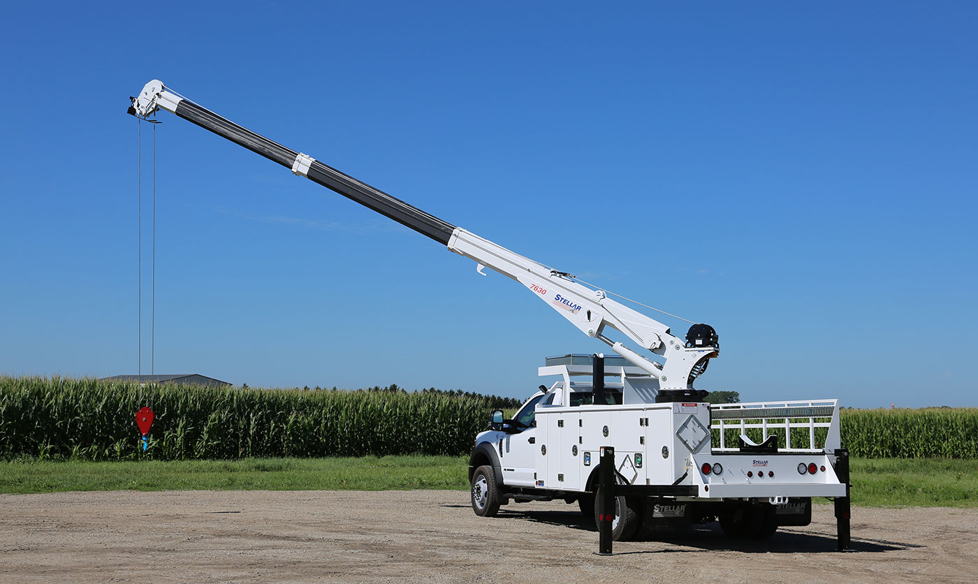 Stellar Industries 7630 Telescopic Service Cranes | Papé Kenworth